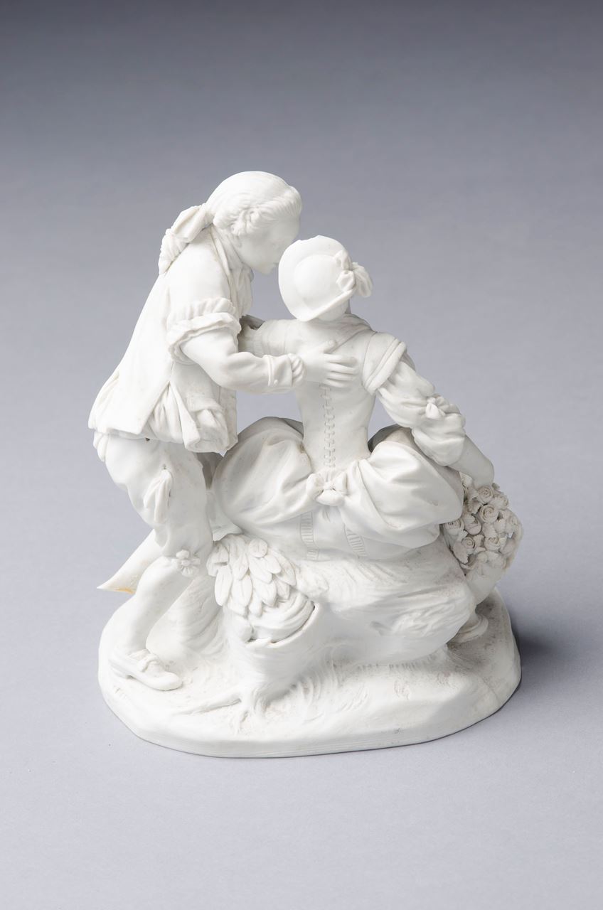 Sevres-style Bisque Figural Group | Hieronymus Objects