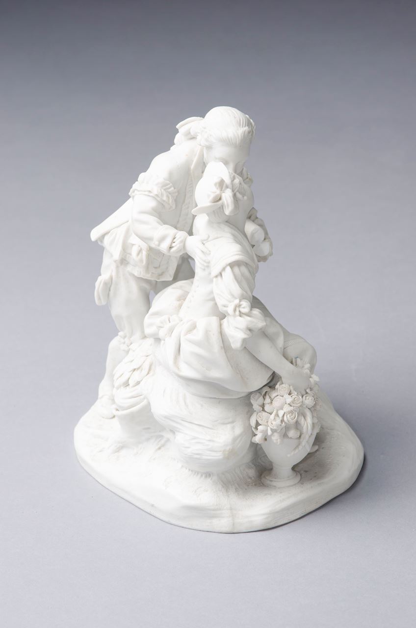 Sevres-style Bisque Figural Group | Hieronymus Objects