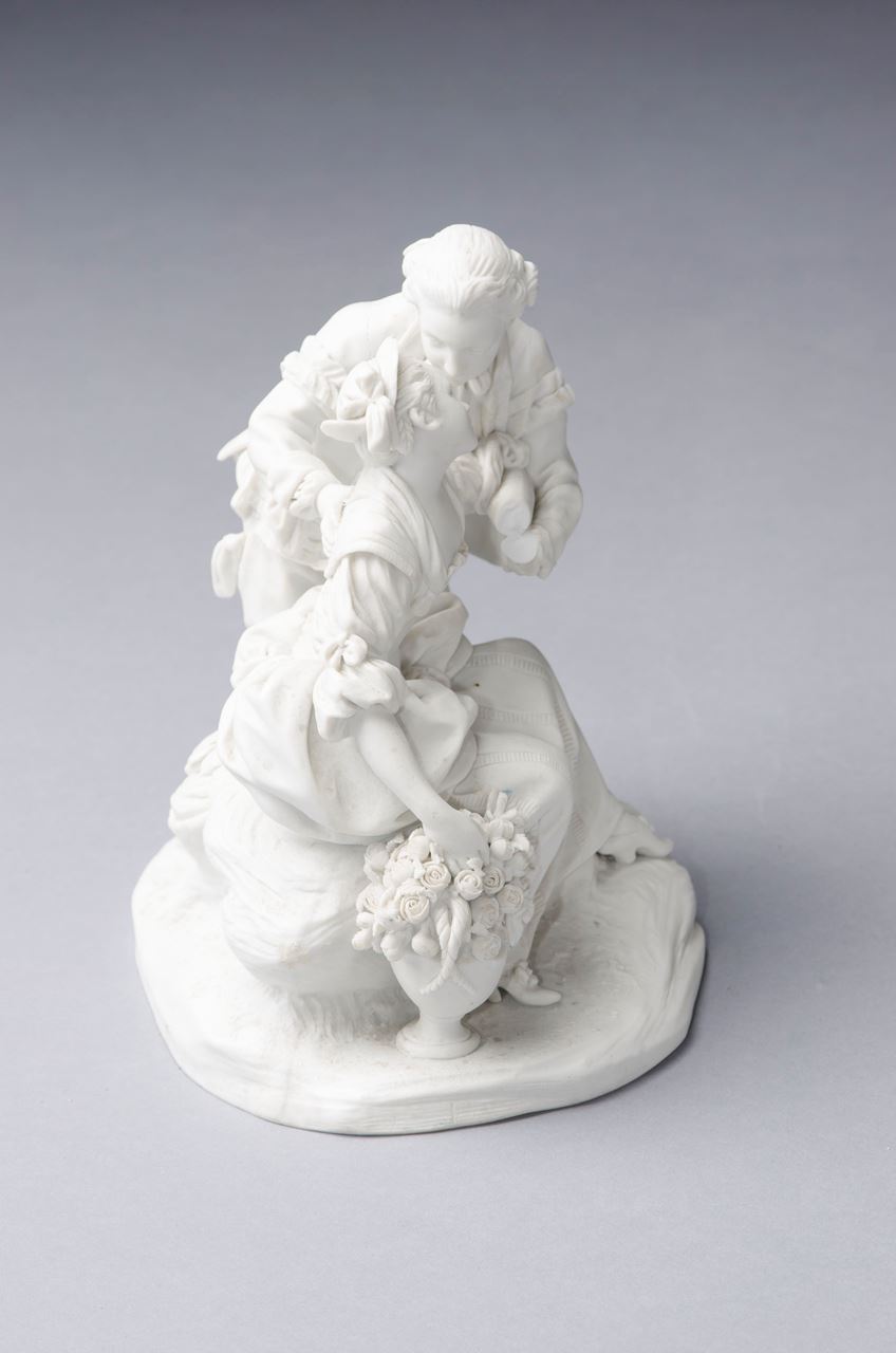 Sevres-style Bisque Figural Group | Hieronymus Objects