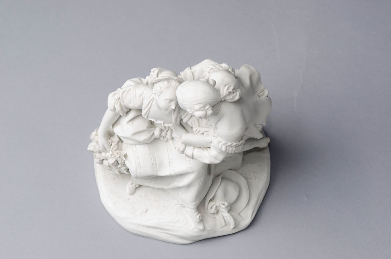 Sevres-style Bisque Figural Group | Hieronymus Objects