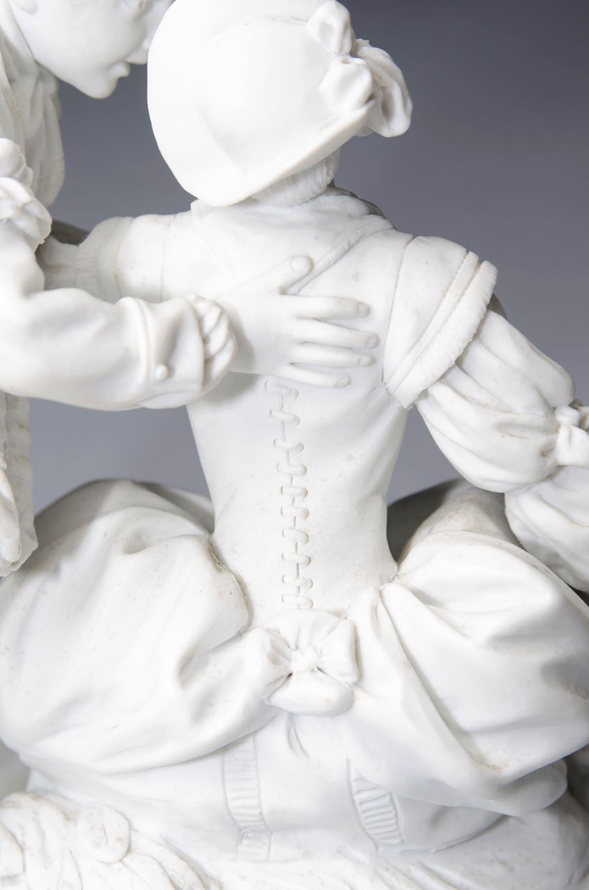 Sevres-style Bisque Figural Group | Hieronymus Objects