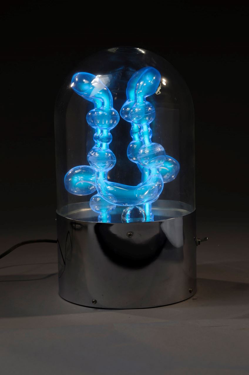 Blue Neon Glass Sculpture | Hieronymus Objects