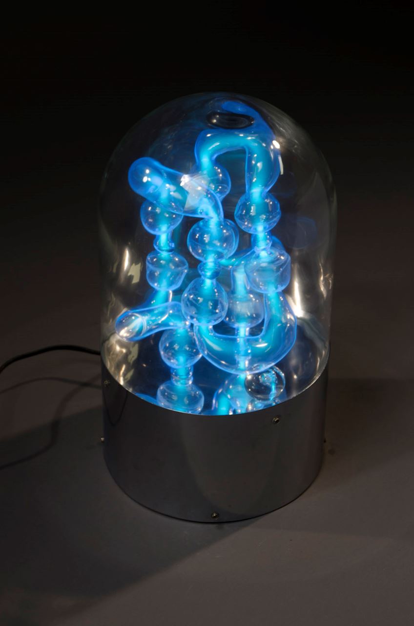 Blue Neon Glass Sculpture | Hieronymus Objects